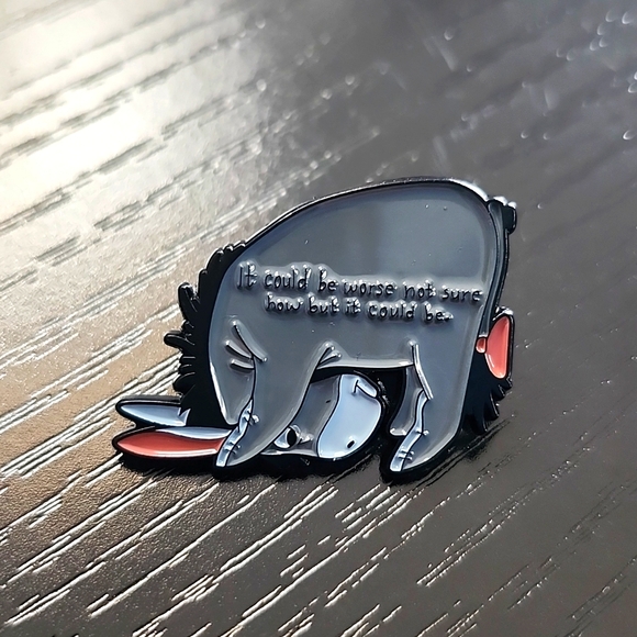 Disney | Jewelry | Disneys Winnie The Pooh Eeyore Inspired Enamel Pin ...